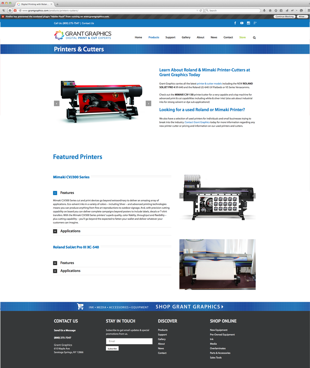 Grant GraphicsWebsite